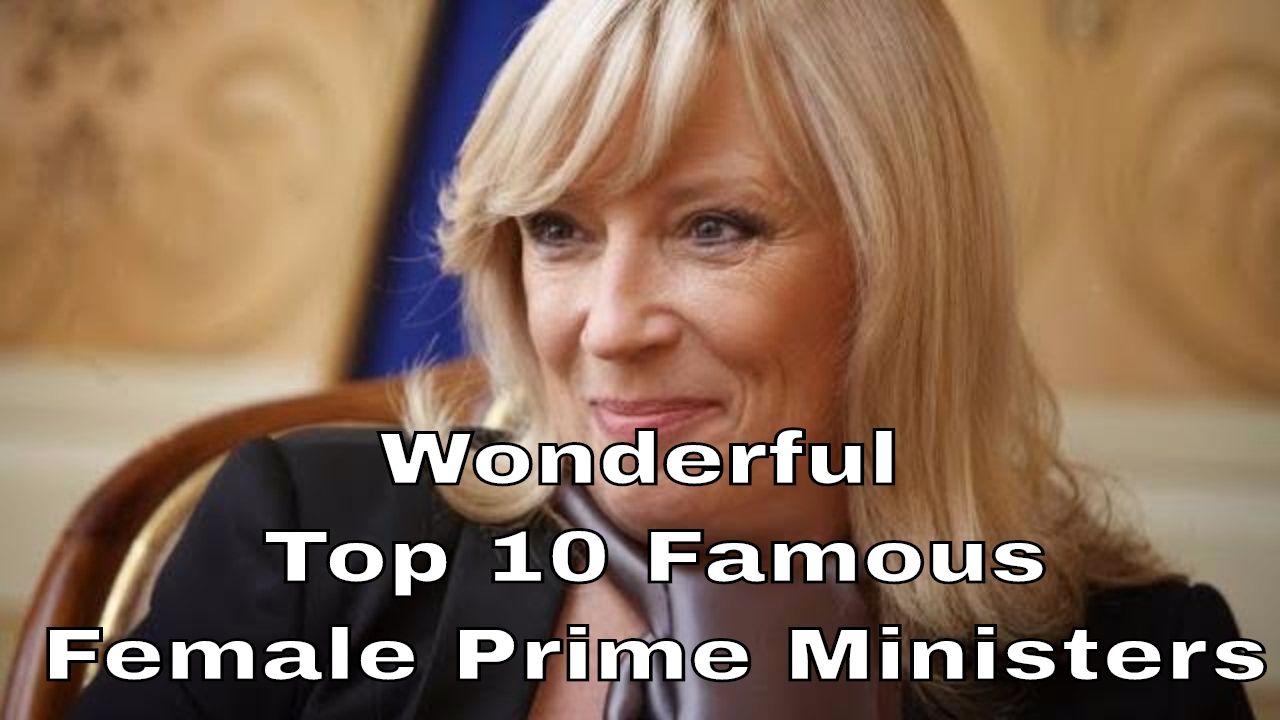 Top 10 Famous Female Prime Ministers - YouTube