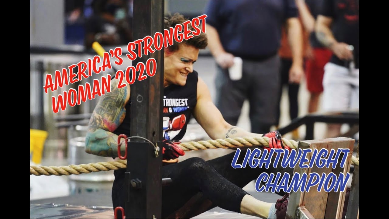 America's Strongest Woman 2020: Lightweight Champion - YouTube