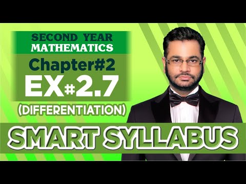 Smart Syllabus | Second Year Mathematics | Chapter 2 | Exercise 2.7 | Muhammad Atif Firdous