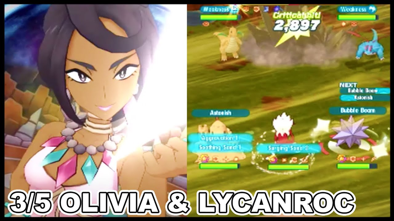 The Queen Is Back! Olivia & Lycanroc 3/5 Sandstorm Grid Showcase ...
