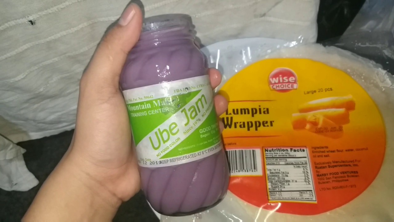 VLOG #11 How to make Ube Turon - YouTube