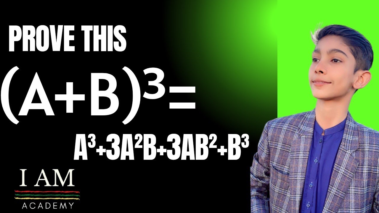 (a+b)^3 prove mathematics algebra formula #mathematics #maths - YouTube