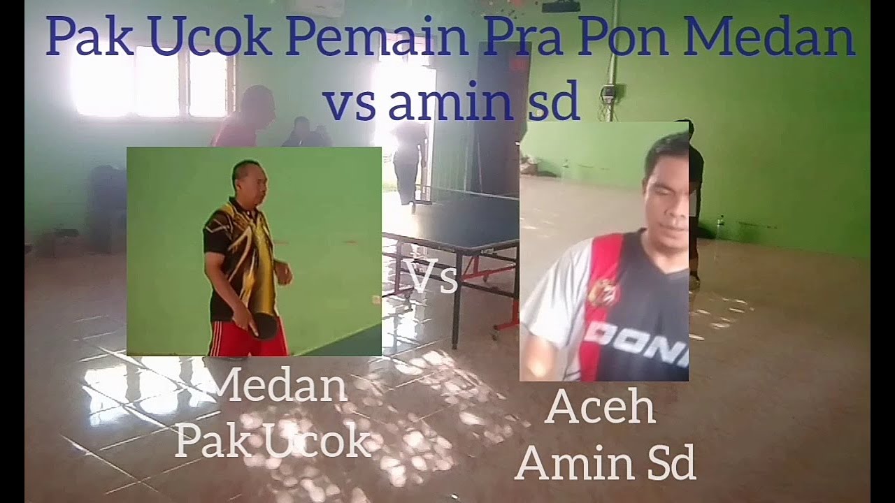 Pak Ucok Pemain Pra Pon Medan vs Amins - YouTube