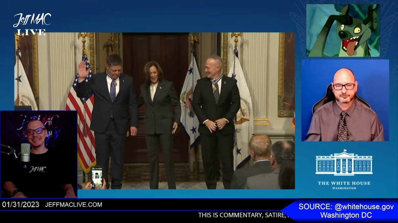 #LIVE: Hyena Harris Awards the Congressional Space Medal of Honor to ...