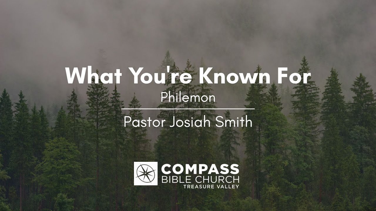 What You're Known For | Weekend Service | Josiah Smith - YouTube