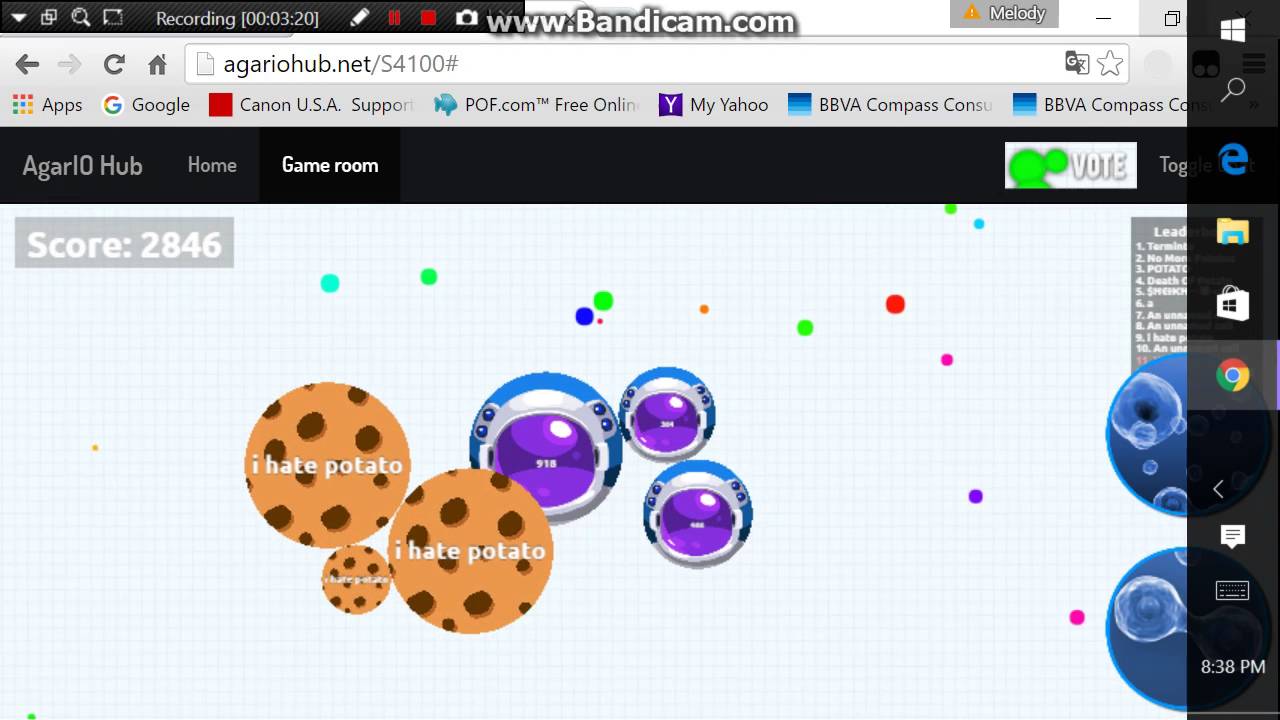 AGARIO HUB GAMEPLAY!!!! - YouTube