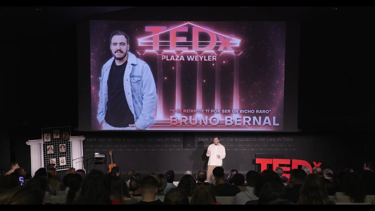 Y se reían de ti por ser un bicho raro | Bruno Bernal | TEDxPlazaWeyler - YouTube