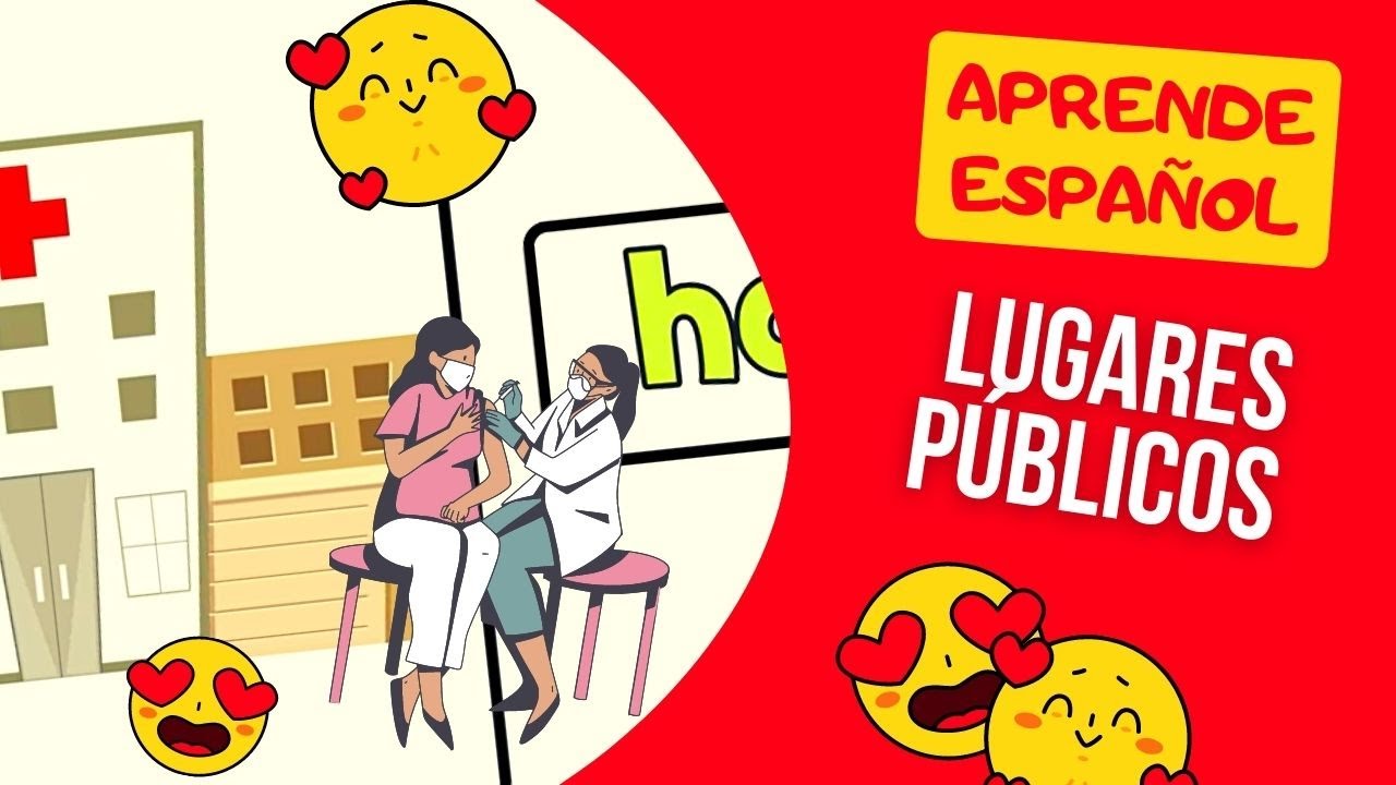 Lugares públicos en español! 20 Public places in Spanish. Учим названия ...
