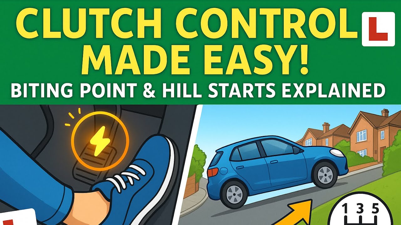 Learning to Drive: How the Clutch Works & Finding the Biting Point ...