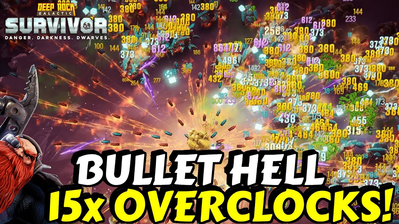 PERFECT OVERCLOCKS Make for a screen FULL OF BULLETS | DRG:S - YouTube