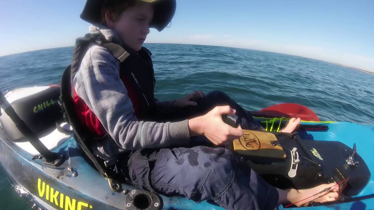 Motor Pod for Viking Kayaks Profish Reload & GT - YouTube