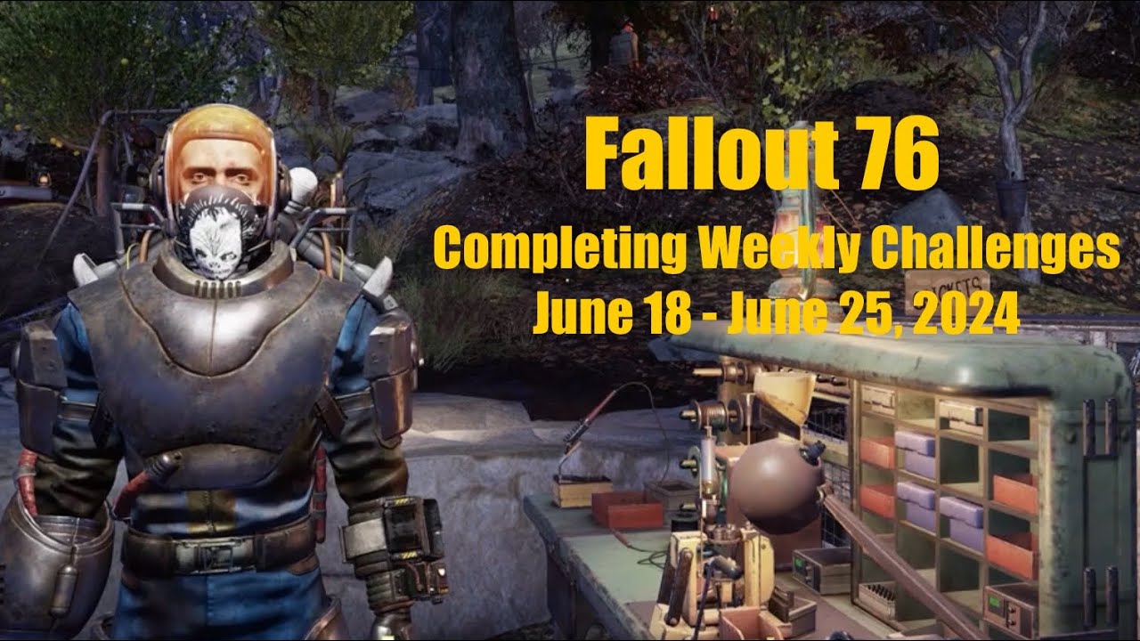 Fallout 76 Completing Weekly Challenges From June 18 To June 25, 2024 ...