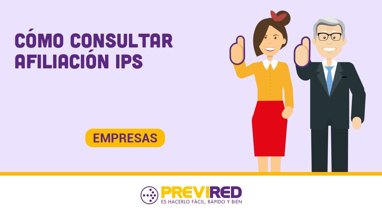 Cómo consultar afiliación IPS - YouTube