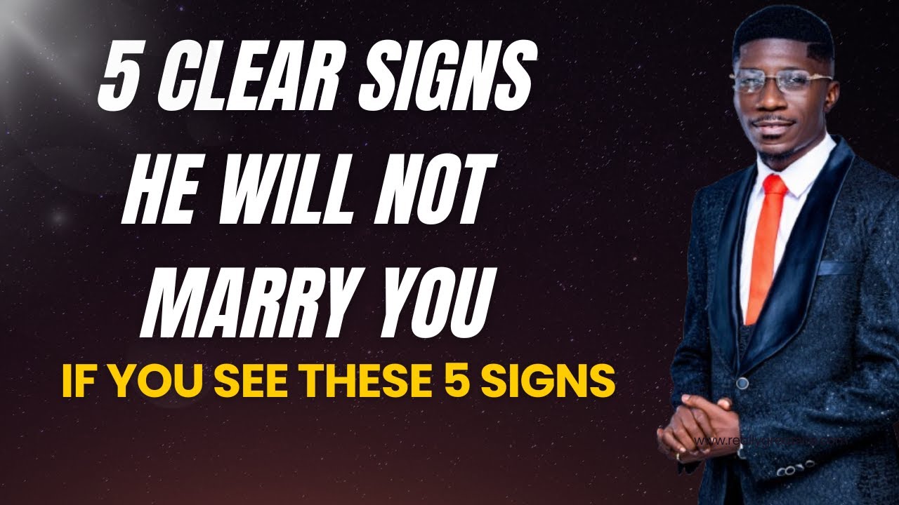 WHY HE'LL GET YOU PREGNANT AND NOT MARRY YOU - YouTube