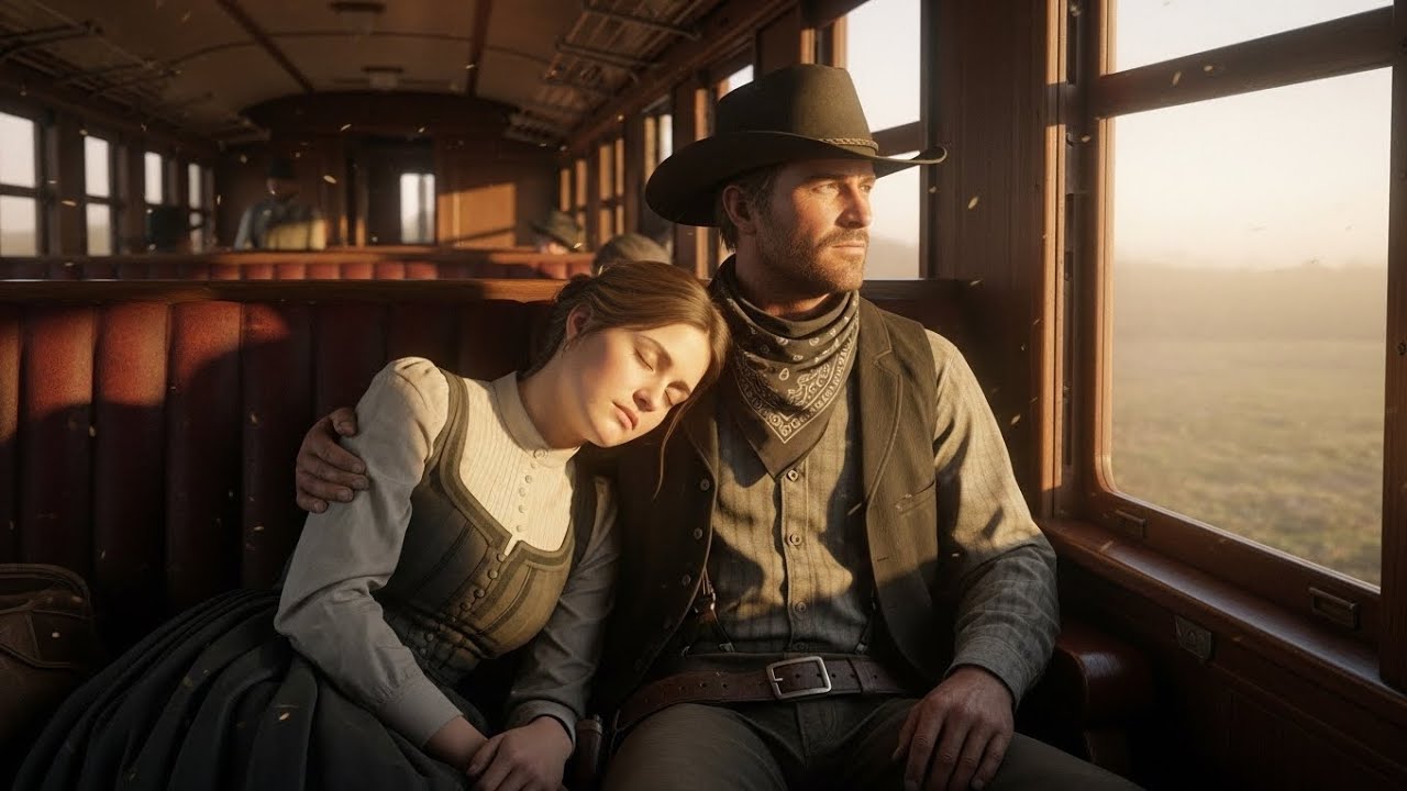 She Slept on a Stranger’s Shoulder… The Cowboy Who Changed a Widow’s ...