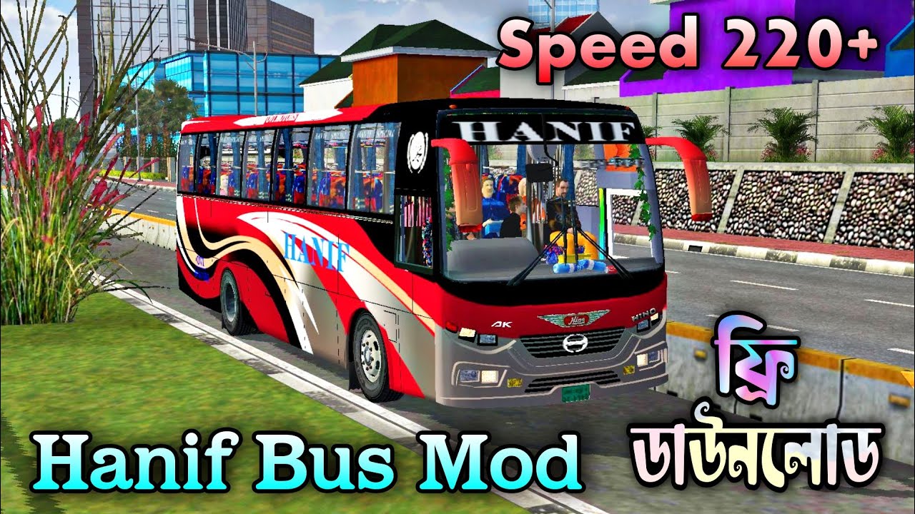 Release Hanif Bus Mod For Bussid | Original Hino Ak 1j Body | Mamun ...