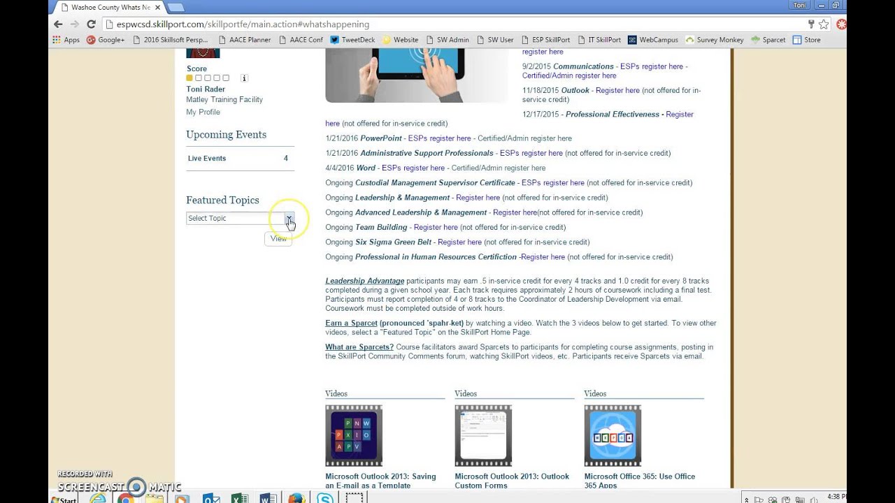 SkillPort Videos - YouTube