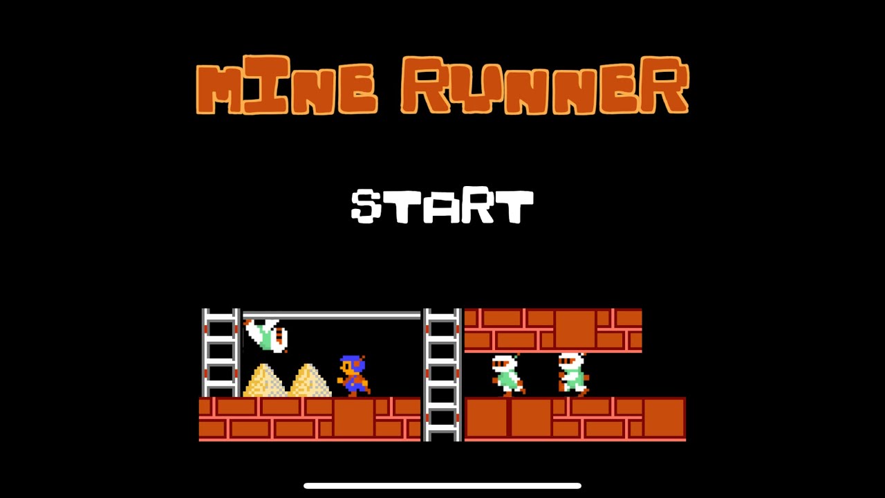 Mine Runner Classic-Gameplay #loderunner #retrogaming #fc #ロードランナー ...
