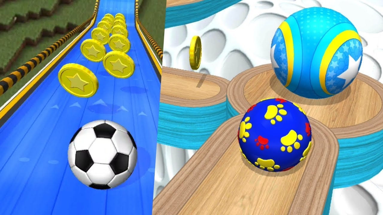 Satisfying Mobile Games Going Balls Speedrun All levels Gameplay ...