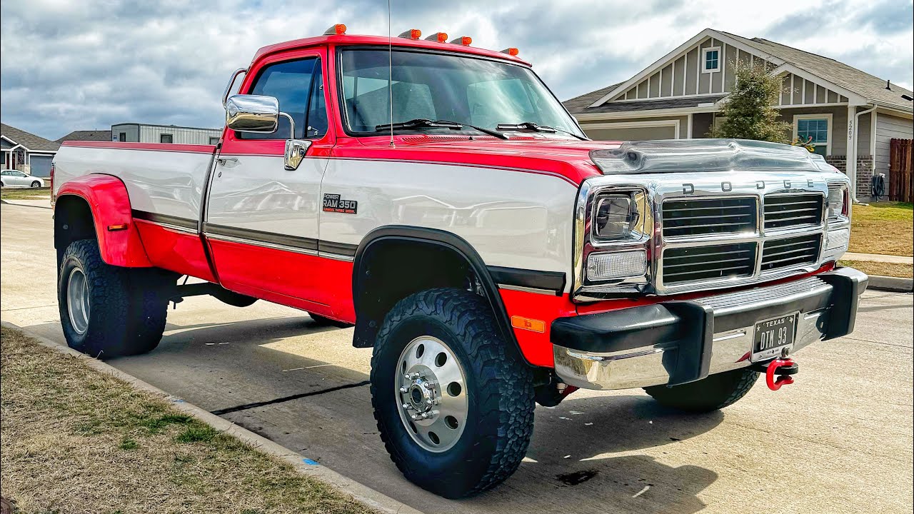 I test drive a completely restored 1st Gen CUMMINS railroad truck with ...
