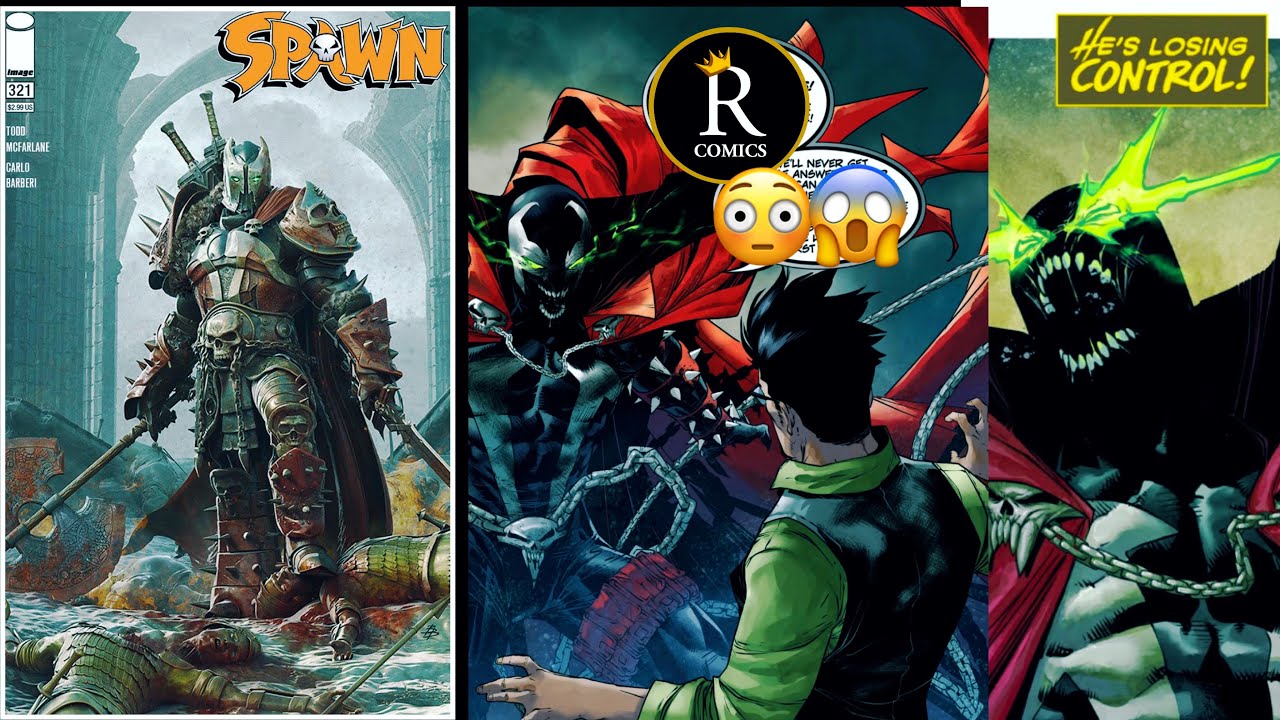 Spawn Loses Control | Search For Medieval Spawn [ Spawn #321 Comic ...