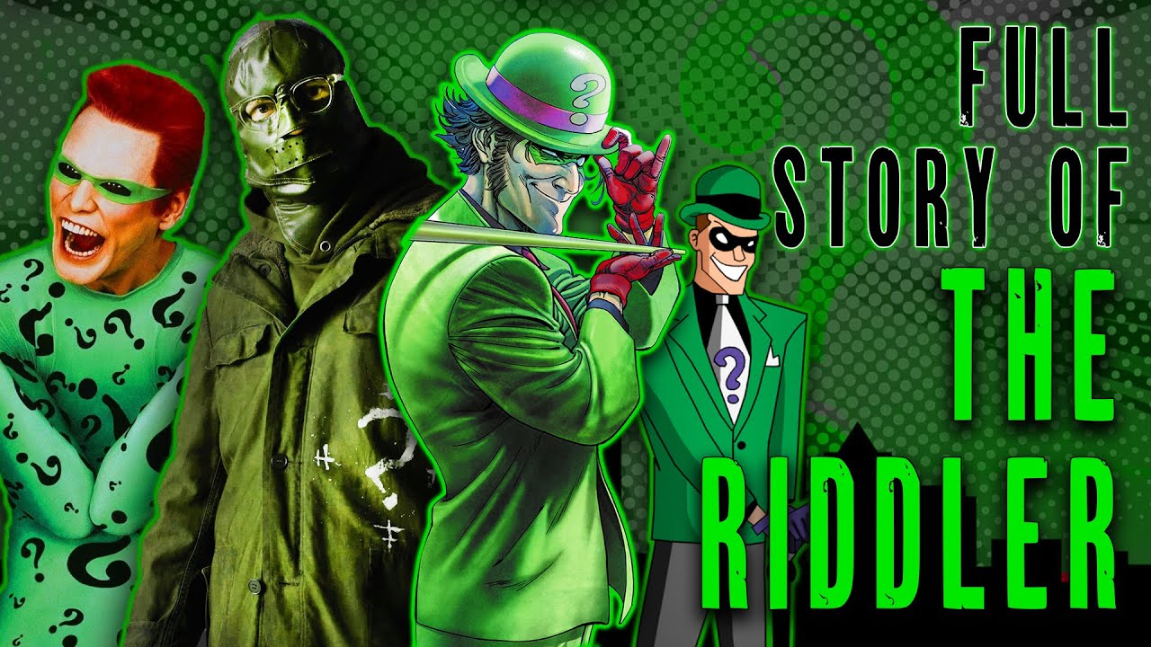 The Full Story of THE RIDDLER | Batman Lore - YouTube