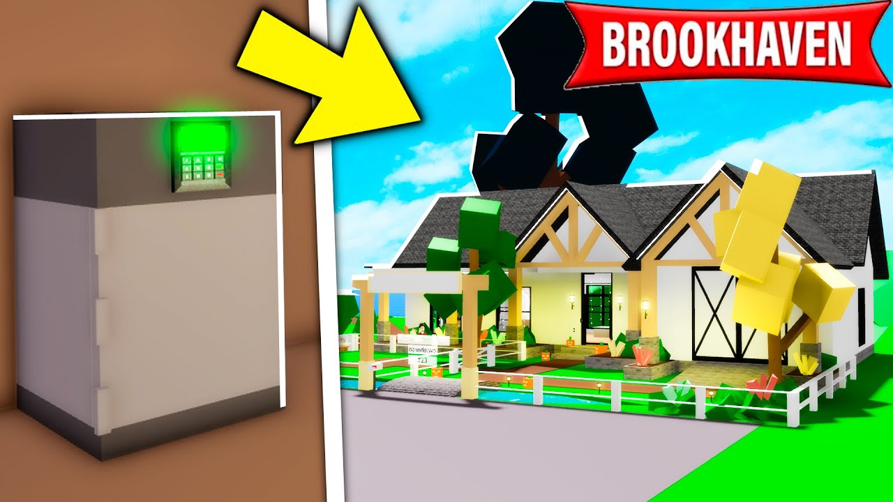 LOCATION OF THE SAFE in THE NEW BROOKHAVEN HOUSE! - YouTube