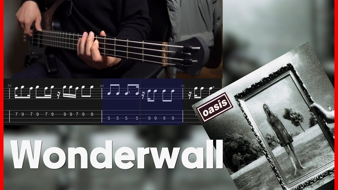 Oasis - Wonderwall [Bass cover] (+Tab) - YouTube
