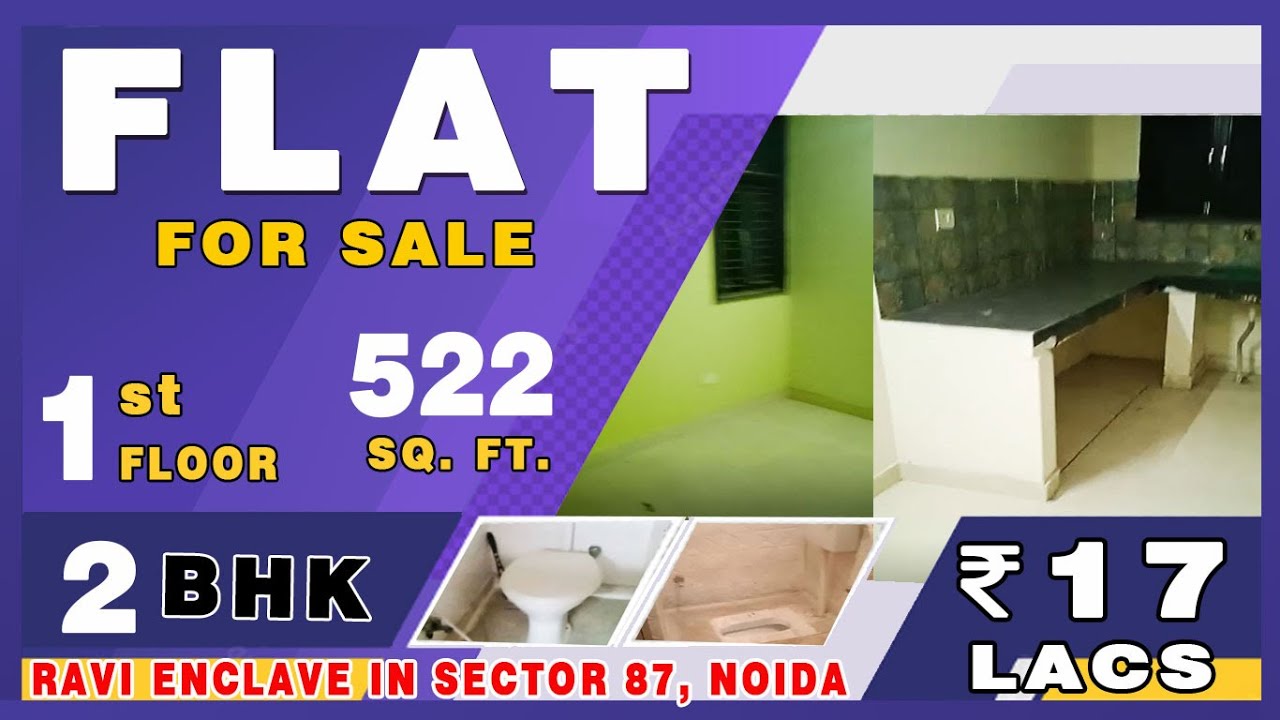 2BHK Flat for Sale in Ravi Enclave in Sector 87, Noida, 522 Sq. Ft ...