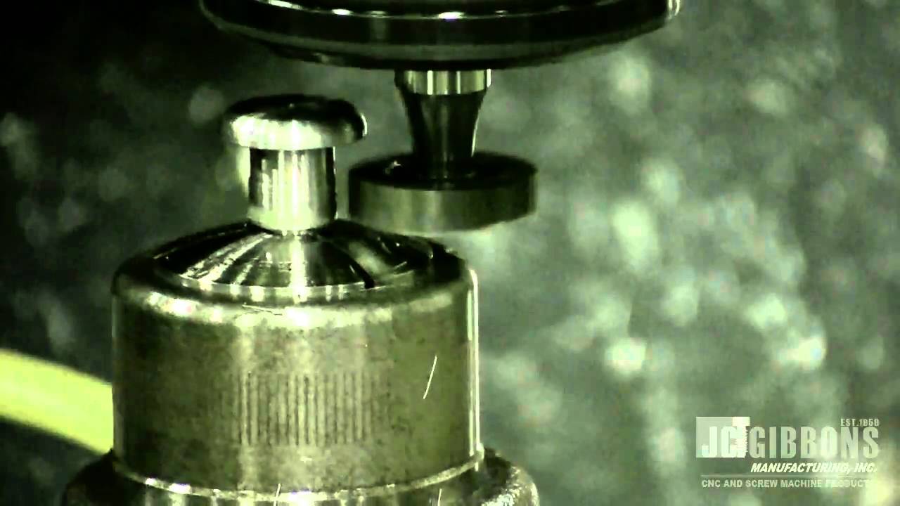 CNC Machining: Threaded Rivet with 10 mm Hex - YouTube