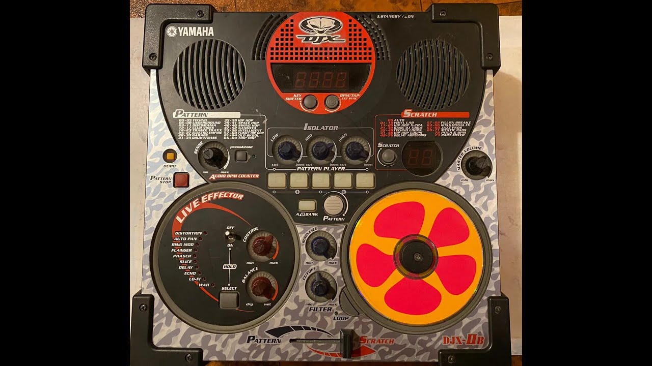 HYDROGEN-ALPHA III- Full Cd Jam -YAMAHA DJX II B GROOVE BOX - YouTube