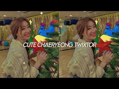 cute chaeryeong twixtor clips || sftgguk