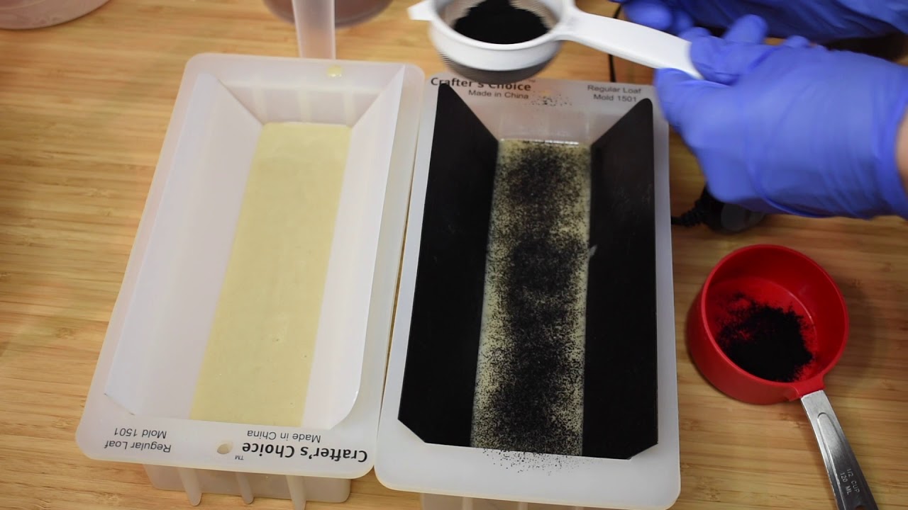 Natural Brazilian Clay Layered Triangle Soap Design - YouTube