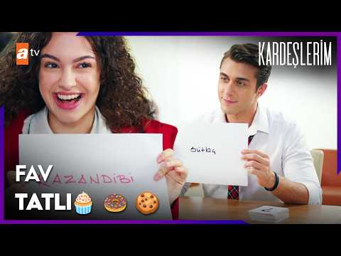 Aşk testi başlıyor! Sevgililer birbirini ne kadar biliyor?❤️ - Kardeşlerim 68. Bölüm