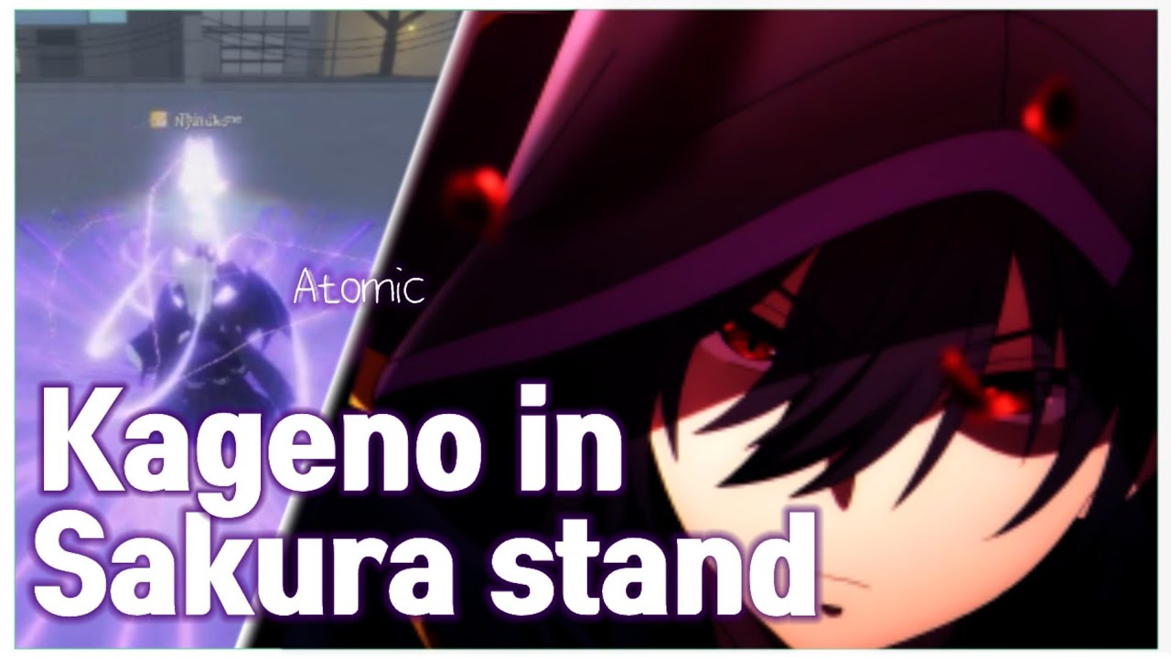 사쿠라 스탠드 - 시드 카게노 리뷰 ( Sakura stand - Cid kageno showcase ) 🥷🟣🔥🔥 - YouTube