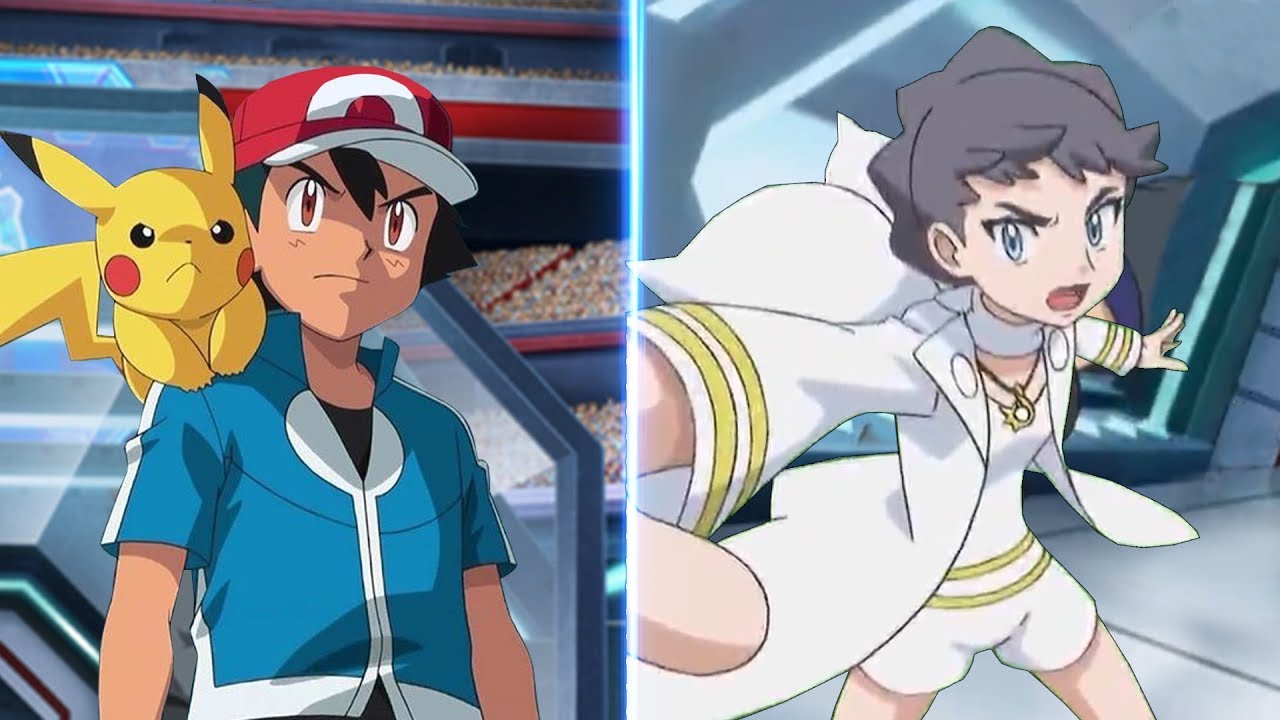 Pokémon Battle USUM: Kalos Ash Vs Diantha (Kalos League Rematch) - YouTube