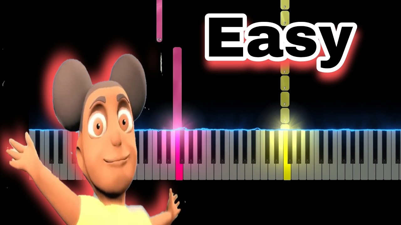 REWIND - AMANDA THE ADVENTURER [SMF ANIMATION] Easy Piano Tutorial ...