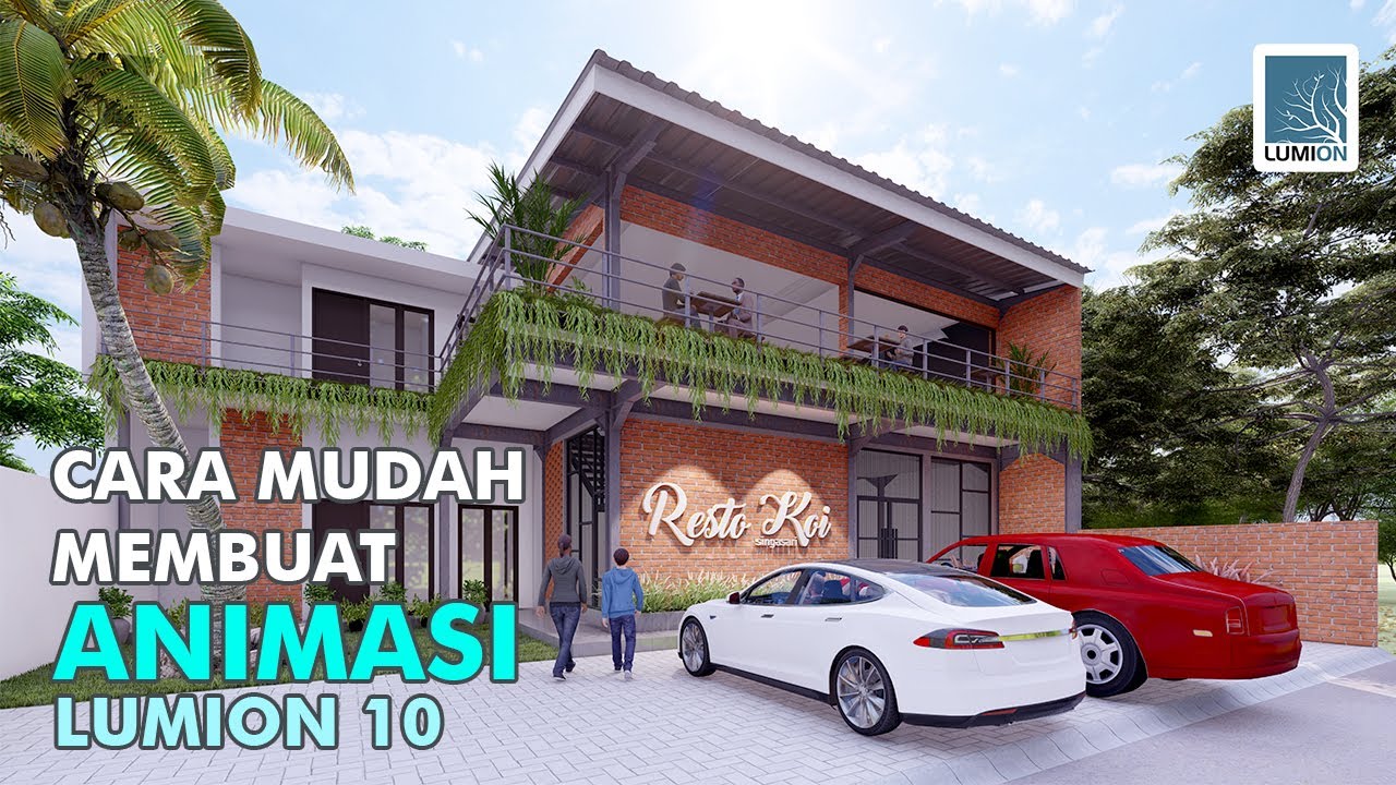 Lumion 10 - Cara mudah membuat Animasi di Lumion 10 - YouTube