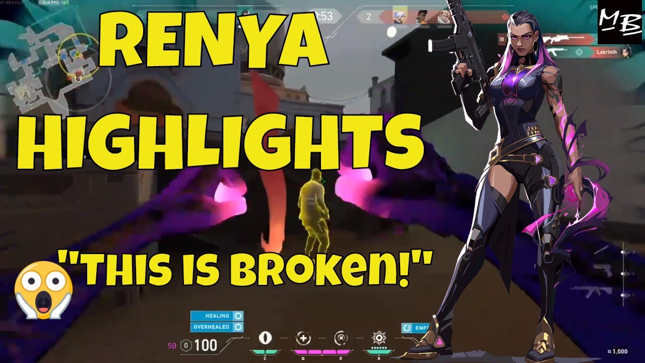 New Valorant Agent RENYA is OP! Best Valorant Moments #6 - YouTube