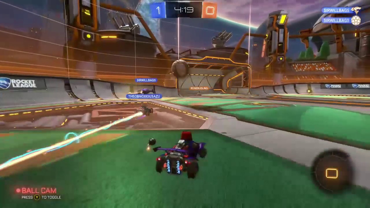 ROCKET LEAGUE- THAT SETUP!! - YouTube
