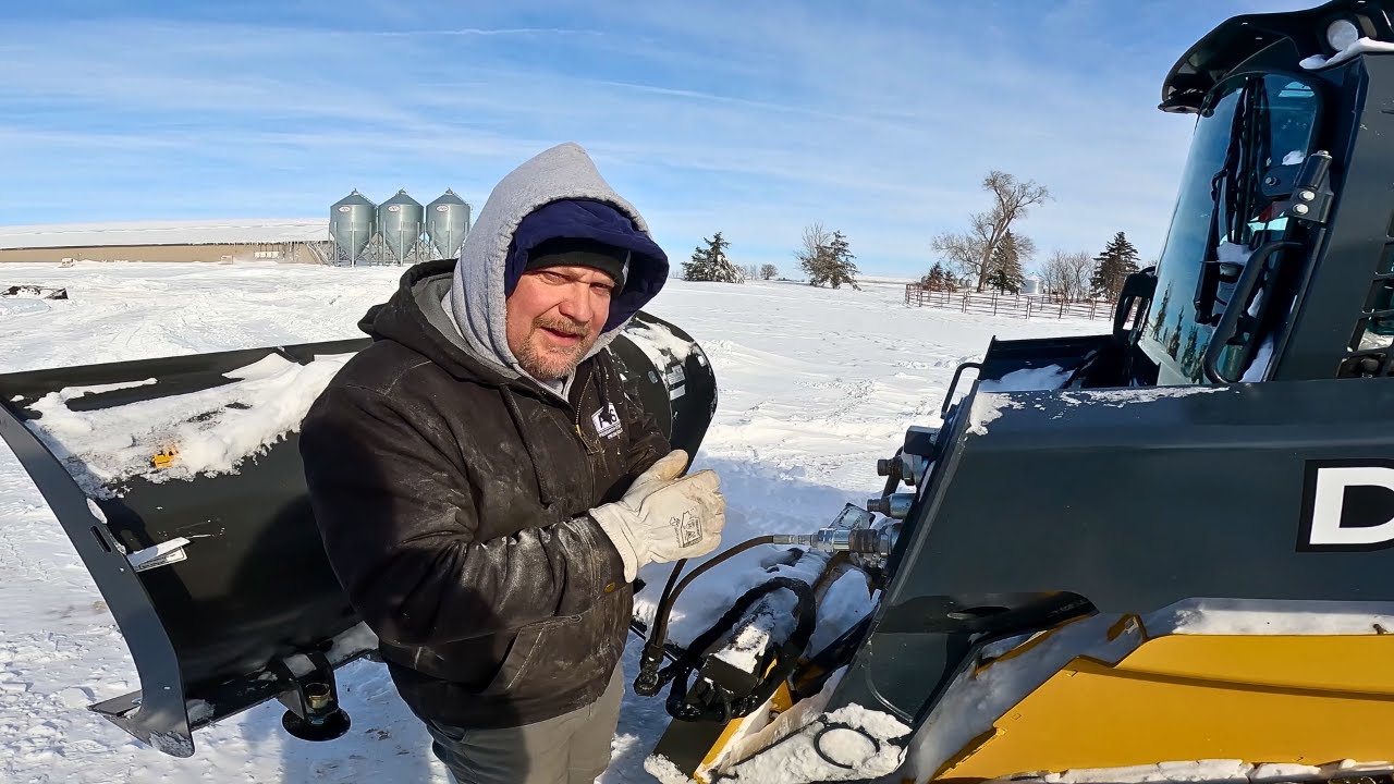 A Snow Storm on the Farm - YouTube