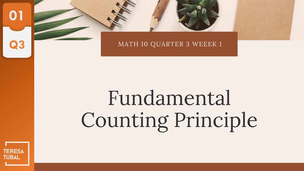 Fundamental Counting Principle || MATH 10Q3 @maamtubal7568 - YouTube