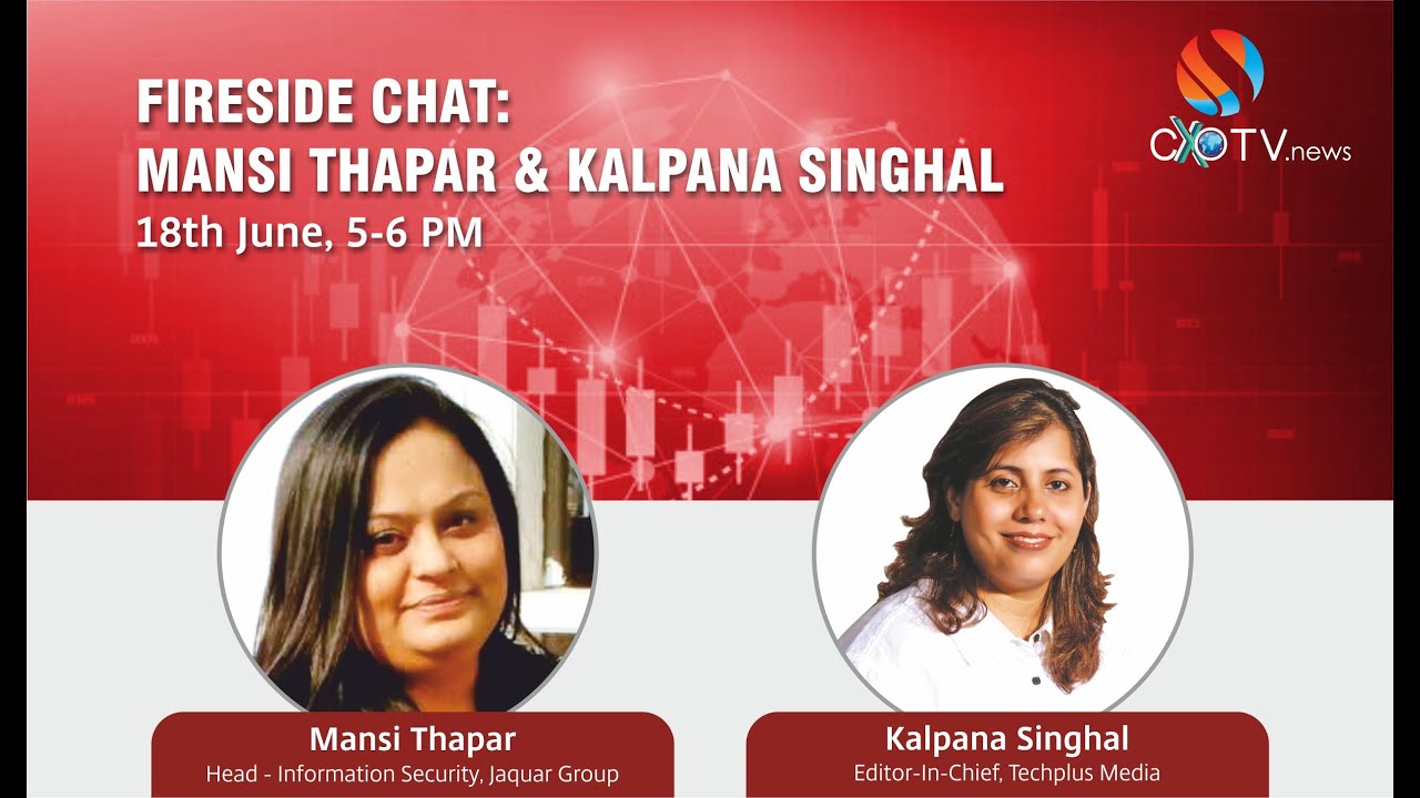 Fireside Chat with Mansi Thapar, CISO, Jaquar Group - YouTube