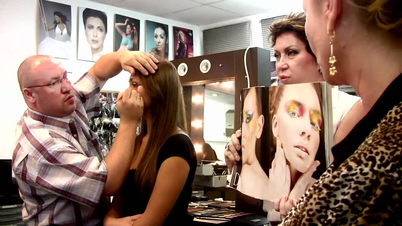 SEMUSHIN IGOR - make-up masterclass 18/10/2009 part 1 - YouTube