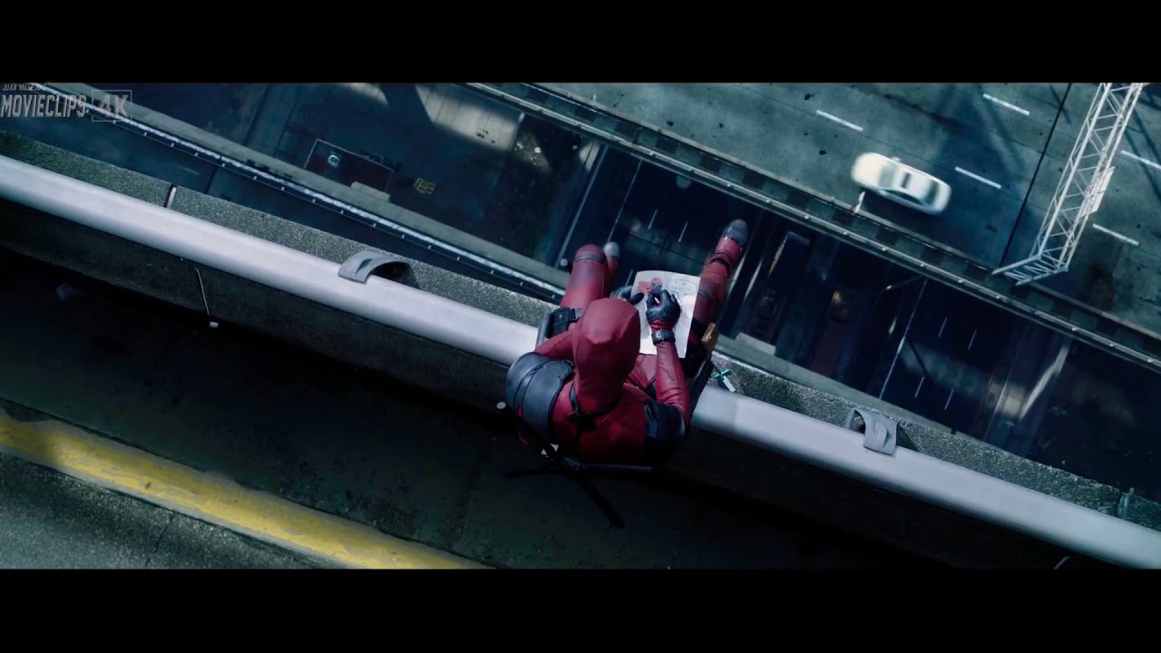 Deadpool escena de la carretera [The Great Marvel] - YouTube