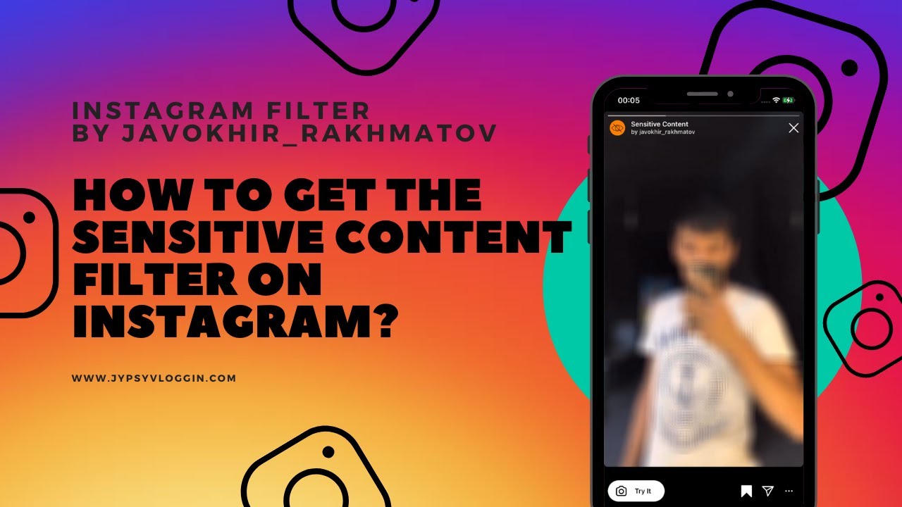How to get the Sensitive Content filter on Instagram - YouTube