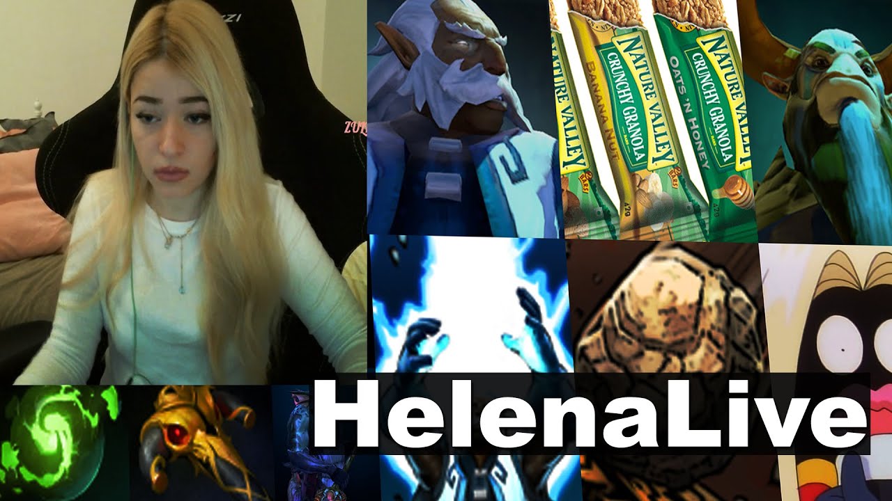 HelenaLive Zeus Tiny Nature Valley Dota 2 - YouTube