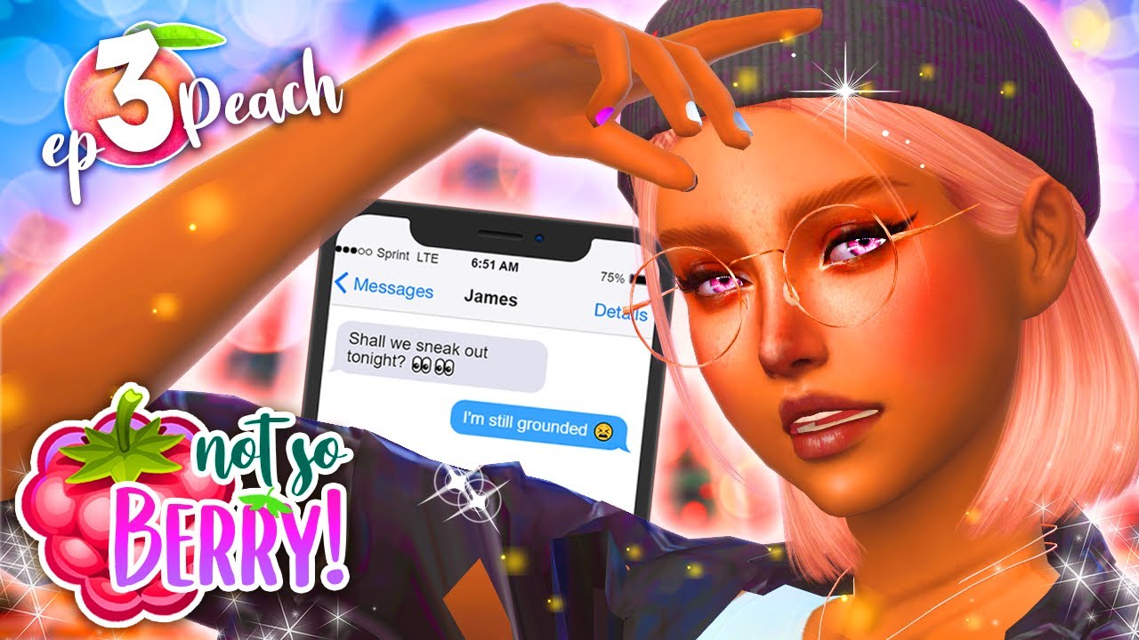 NOT SO BERRY CHALLENGE! 🍑 Peach #3 (The Sims 4) - YouTube