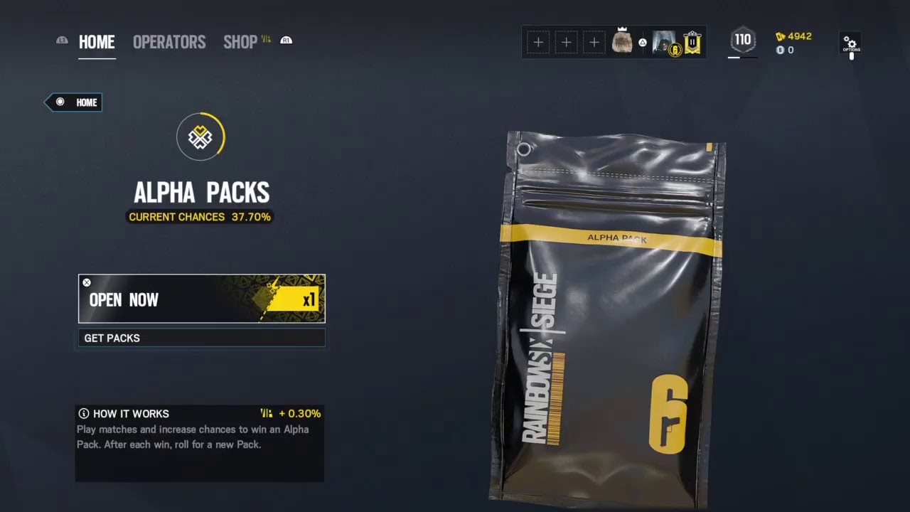 R6-Alpha Pack opening - YouTube