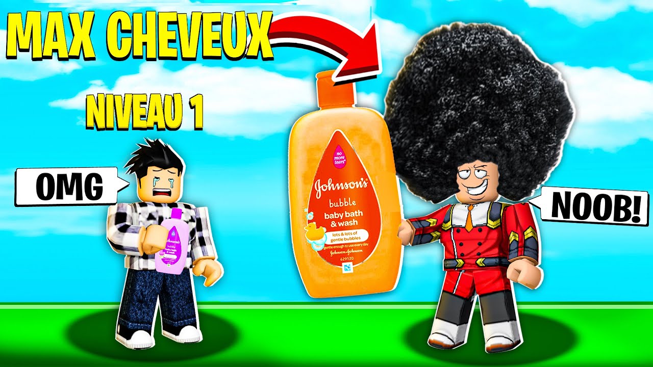 Les plus LONGS CHEVEUX du MONDE ! (Roblox Shampoo Simulator) - YouTube